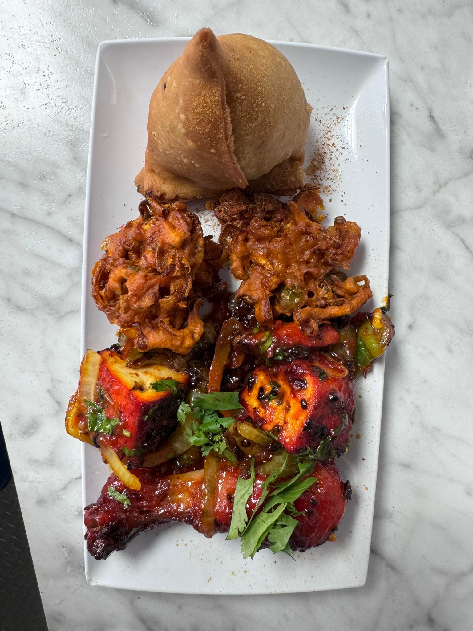 10. Mix Starter | Pink Garlic Indian cuisine